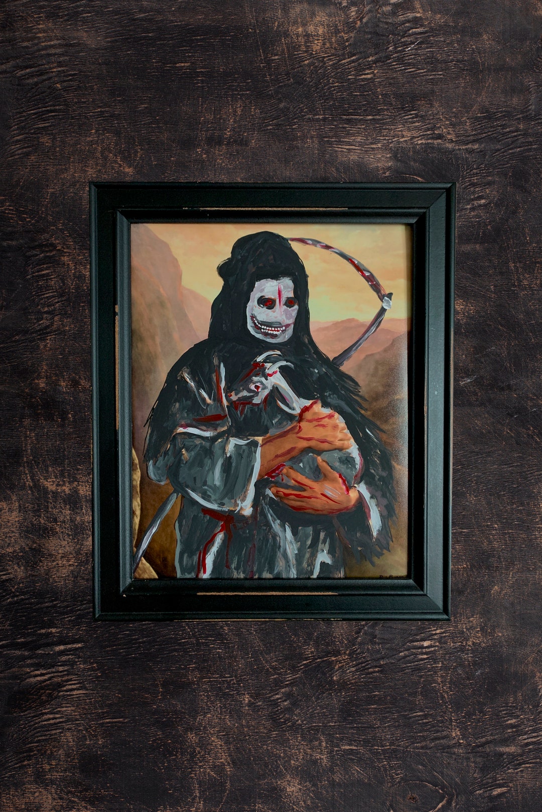 Jesus Reaper Redo Framed Wall Art - Etsy