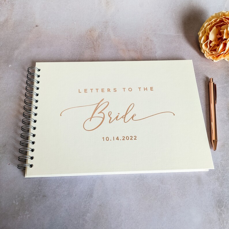 Letters to the Bride A4 Scrapbook Album - Etsy