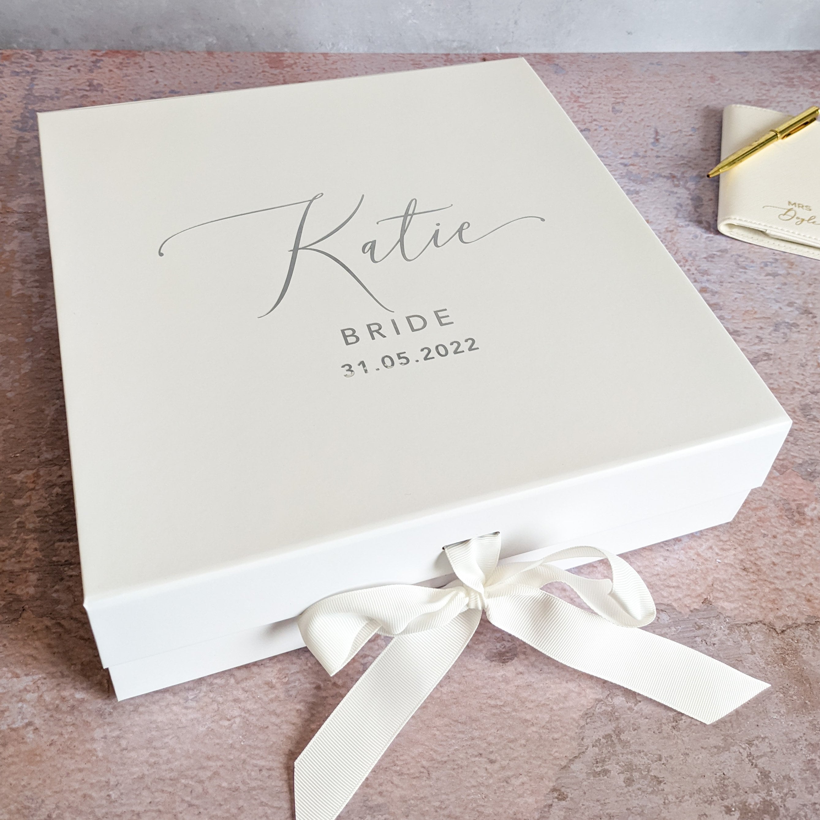 Personalised Bride Box for Wedding Gift Hamper Large - Etsy UK
