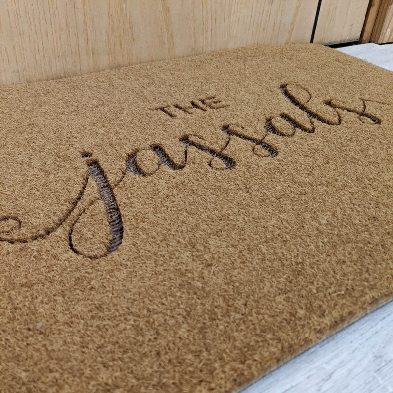 Personalized Doormat - Etsy