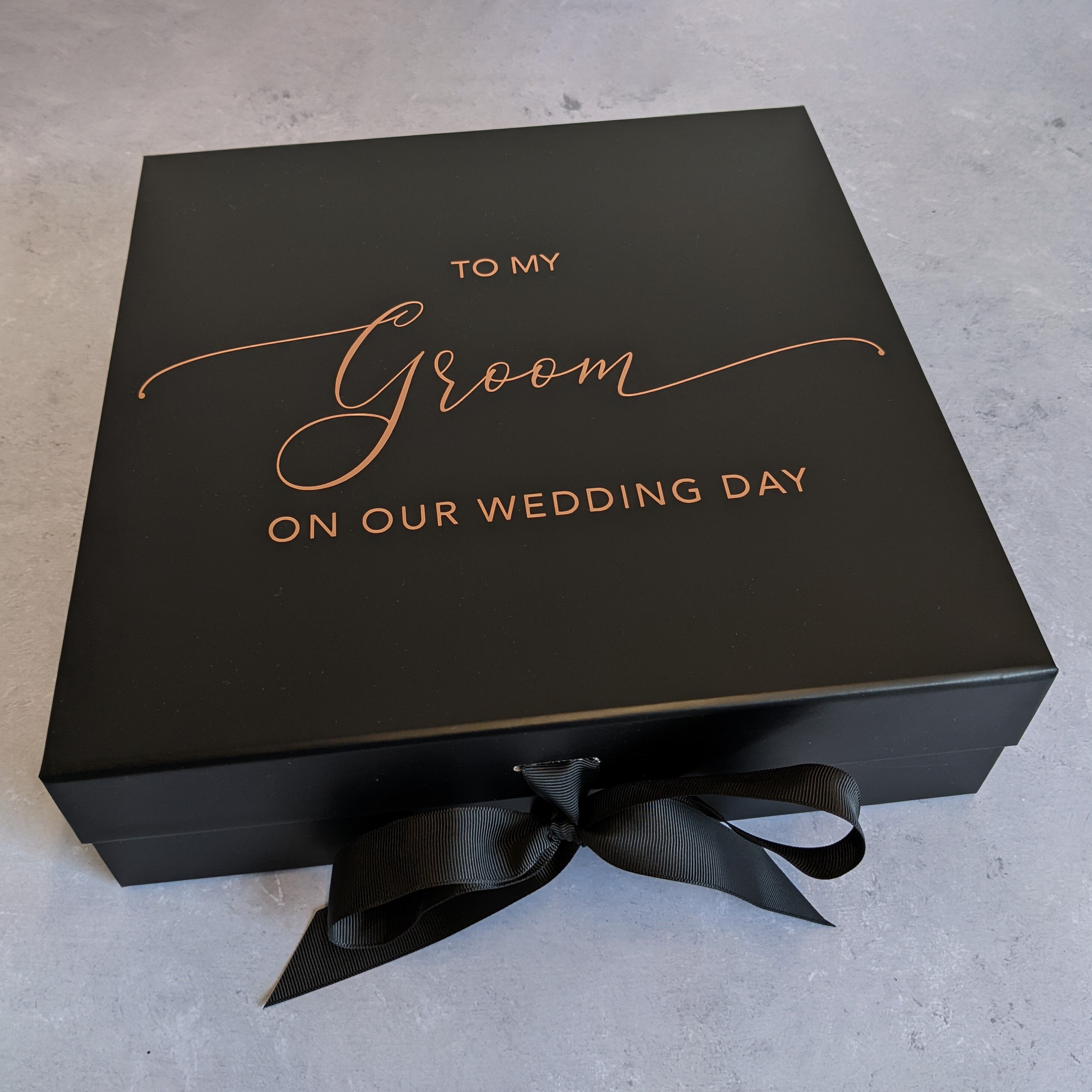 To My Groom Gift Box Large - Etsy UK