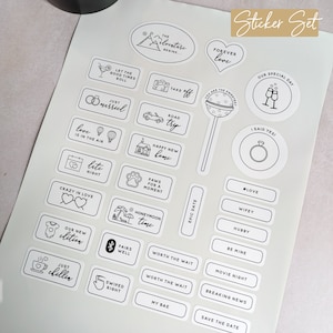 Personalised A4 Couple Scrapbook for First Anniversary or Wedding - Our ...