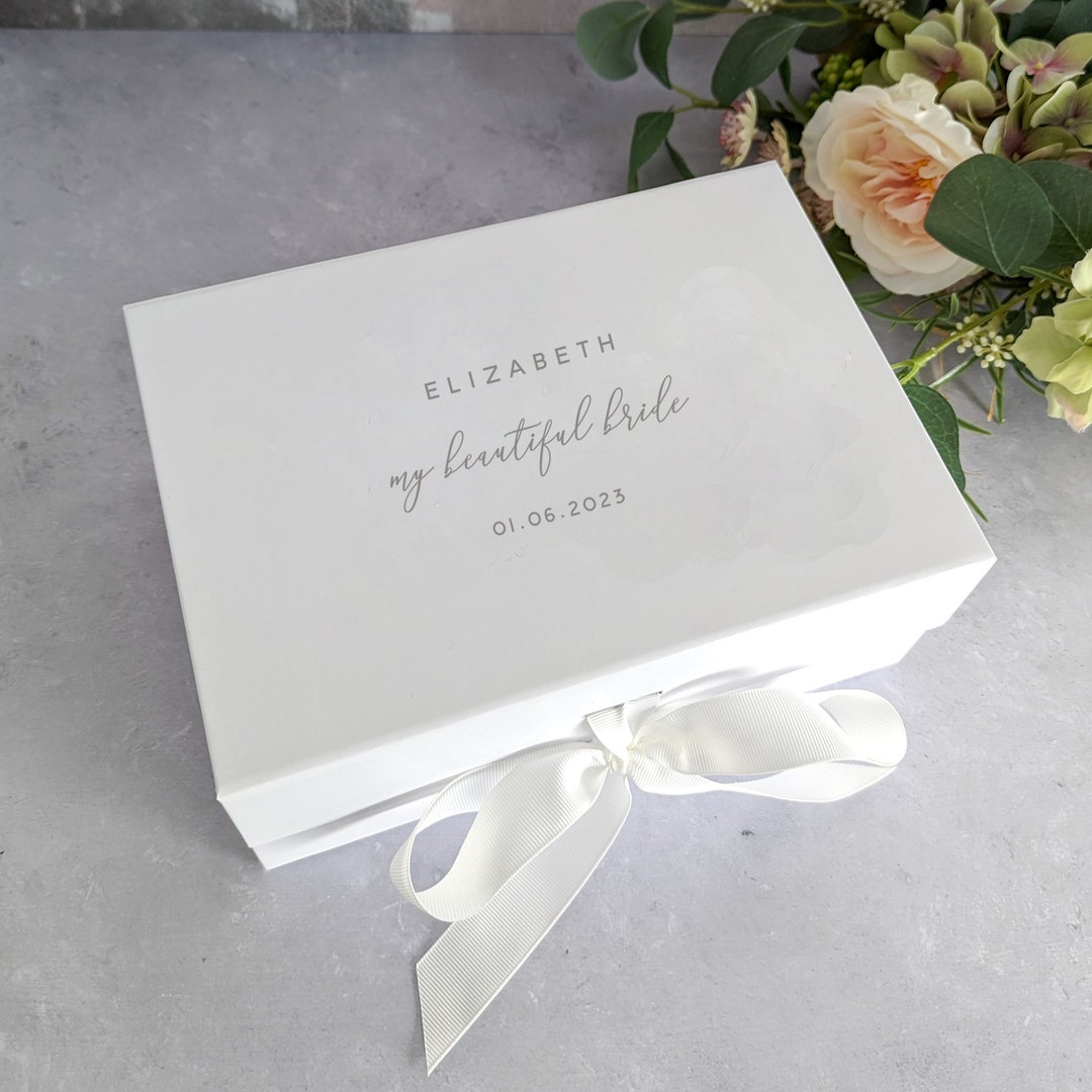 My Beautiful Bride Gift Box A5 Wedding Hamper Personalised Real Foil - Etsy