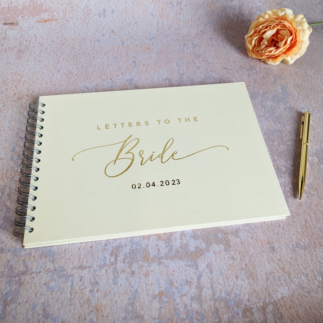 Letters to the Bride A4 Scrapbook Album - Etsy