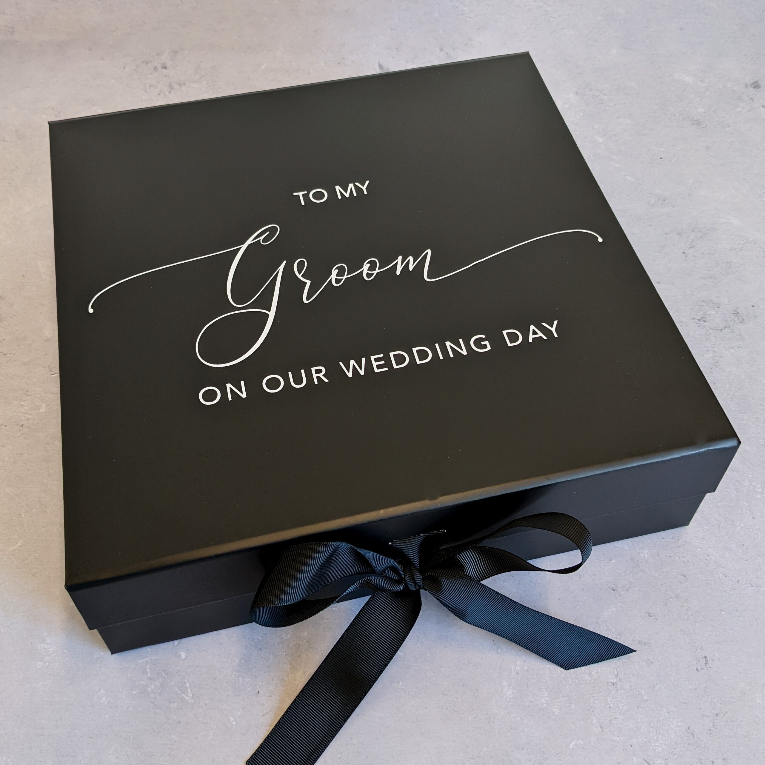 To My Groom Gift Box Large - Etsy UK