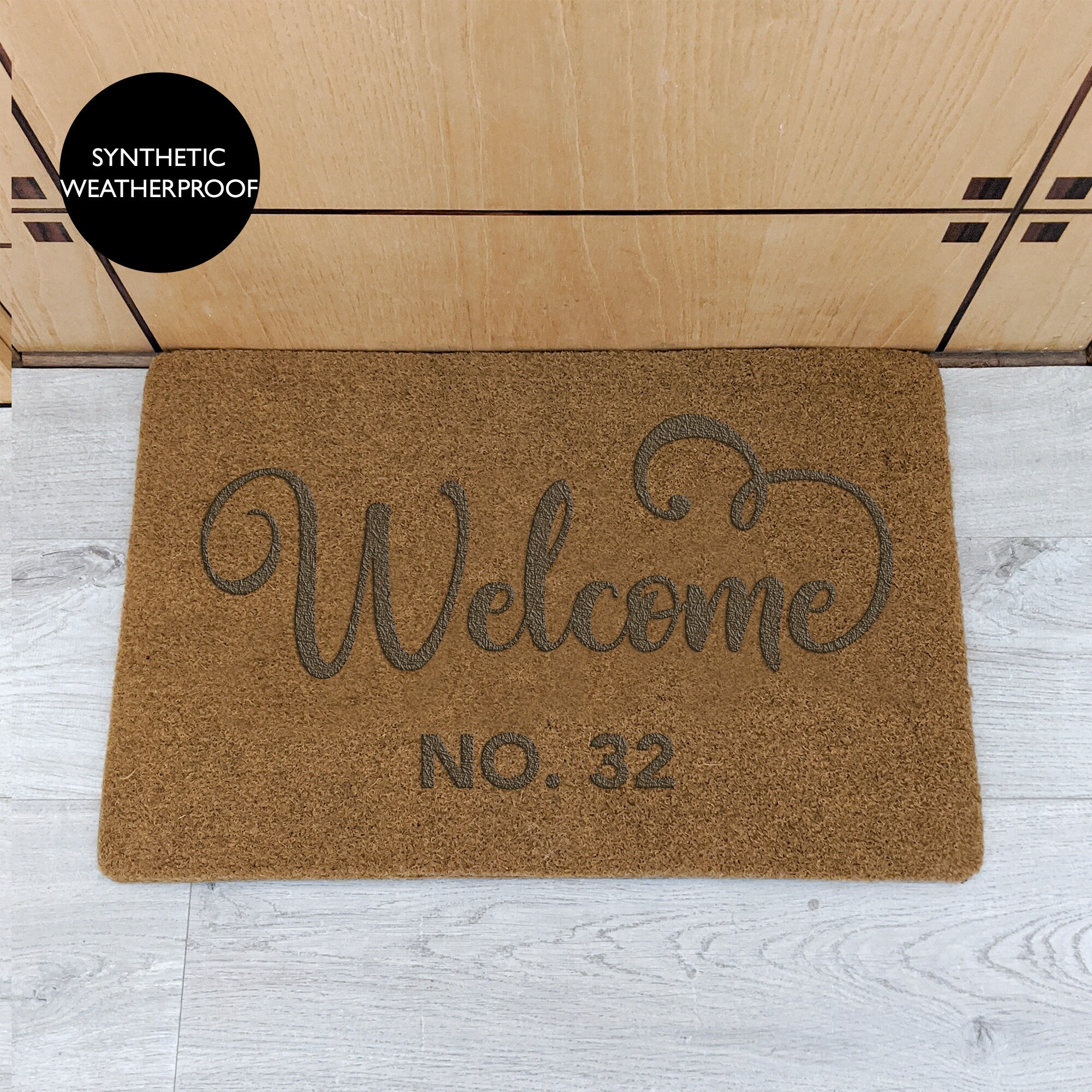 Welcome Doormat Personalised Home Gift Indoor and Outdoor | Etsy