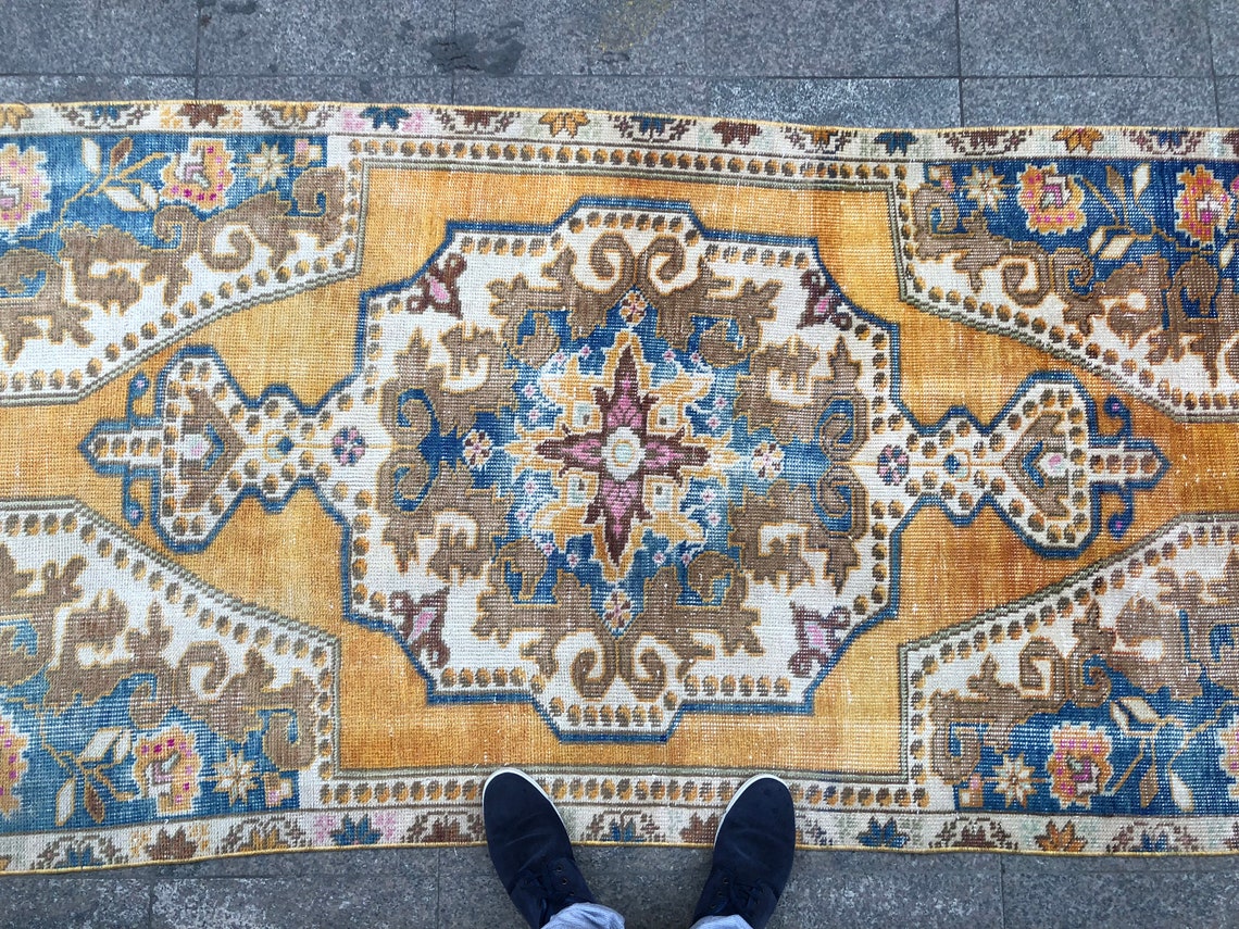 Antique Handmade Rug,nomadic Rug,6'.9x3'.6 Ft,tribal Carpet,anatolian ...