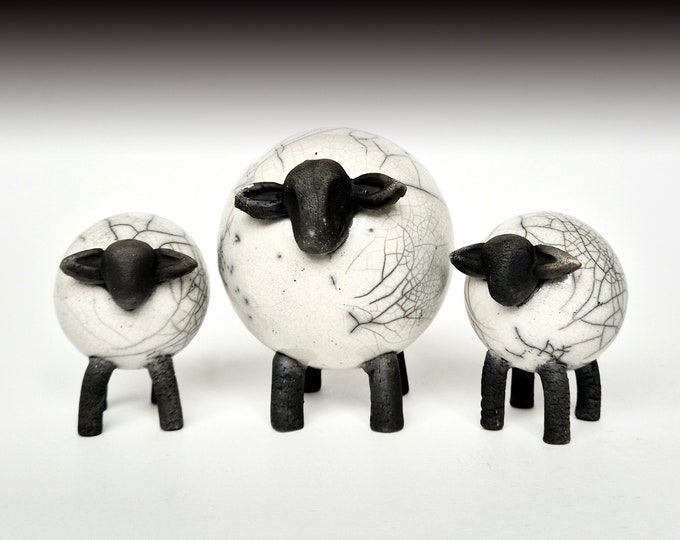 Raku 'fat' Sheep/rams/lambs - Etsy