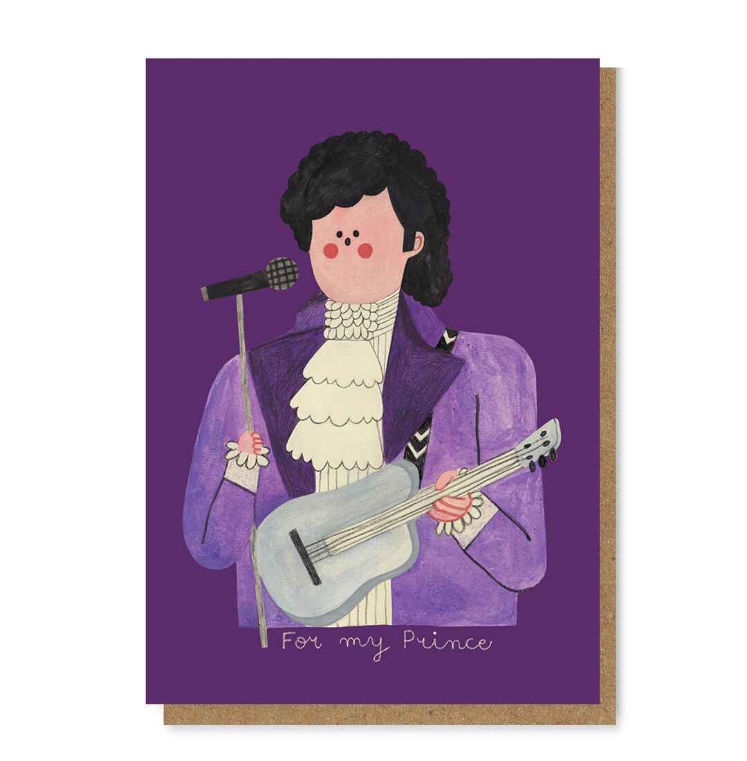 PRINCE Card | Birthday | Celebration | Greeting Card | Cute | POP ...