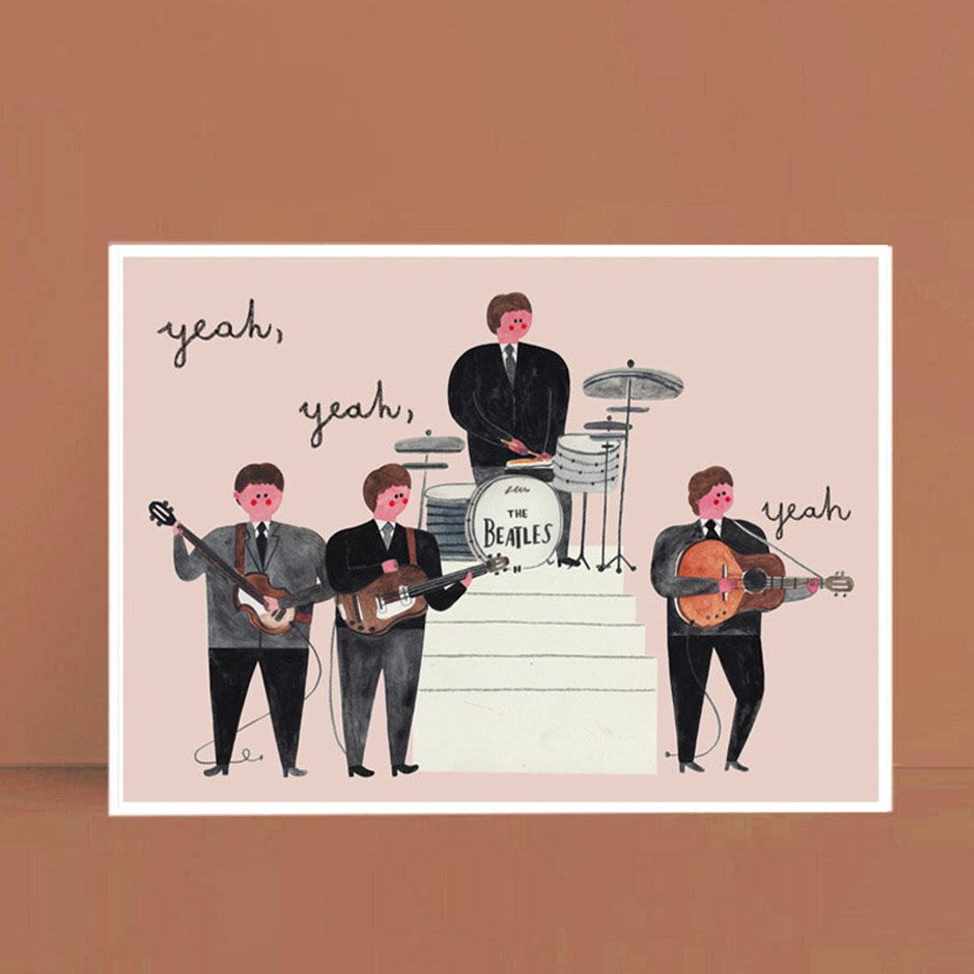 THE BEATLES Print - Etsy