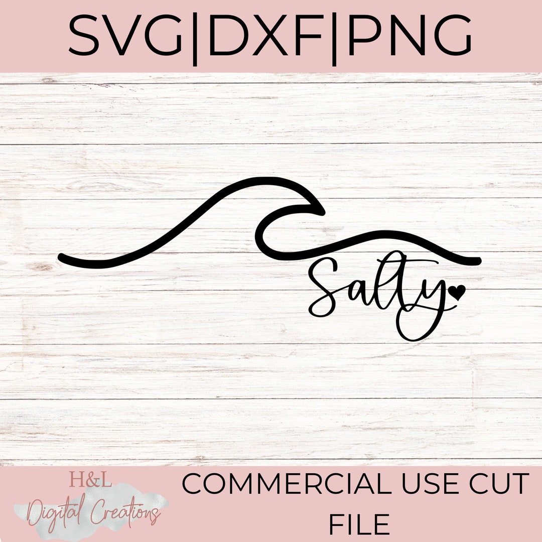 Ocean Wave Svg, Wave Svg, Ocean Svg, Salty Svg, Sea Svg, Svg, Png, Dxf ...