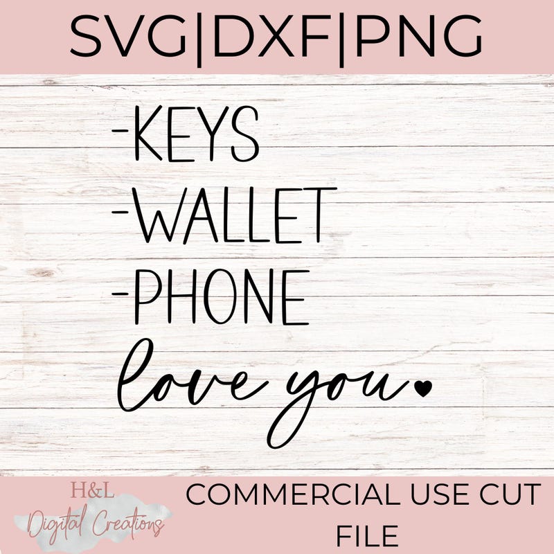 Keys Phone Wallet - Etsy