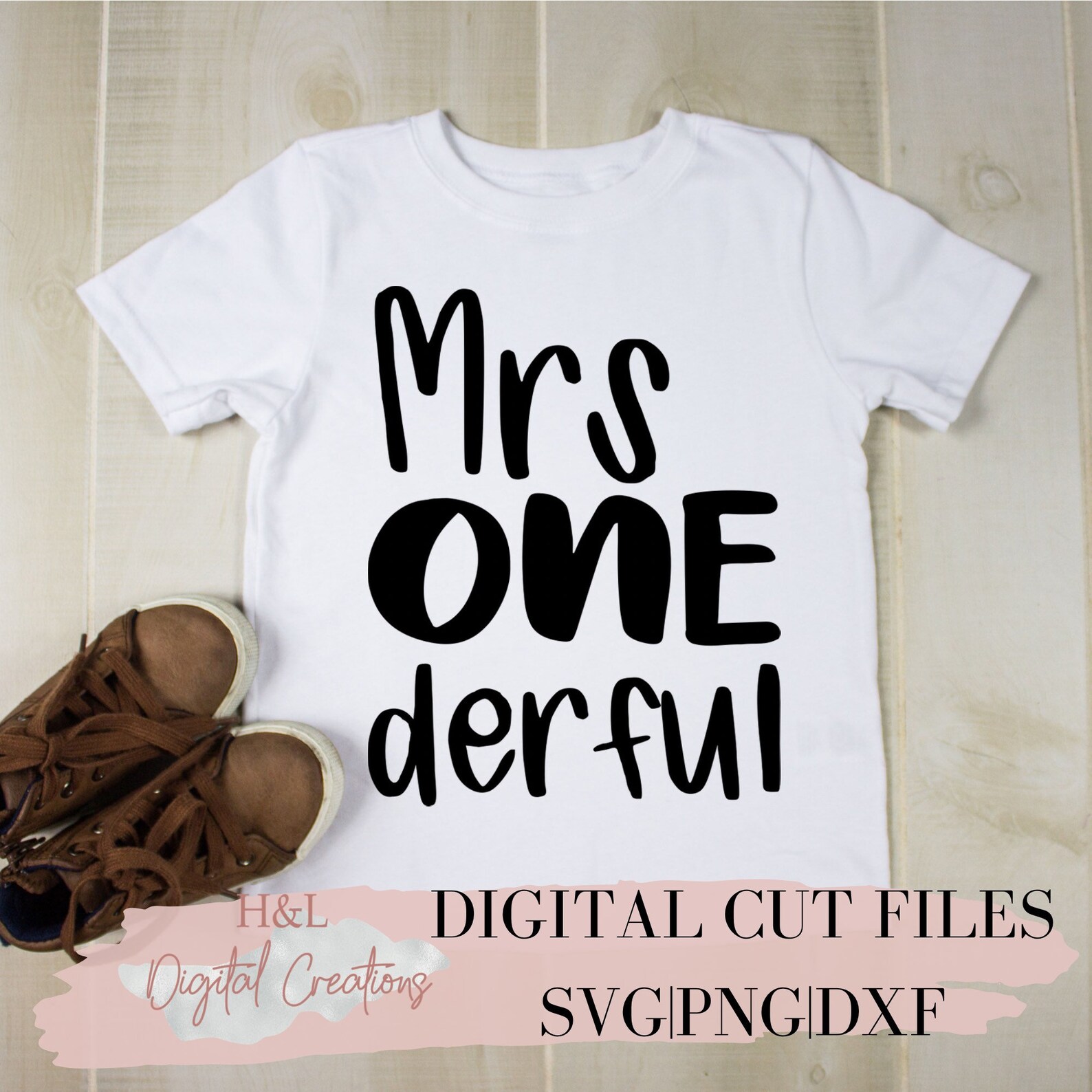 Mrs One Derful Svg First Birthday Svg 1st Birthday Svg - Etsy