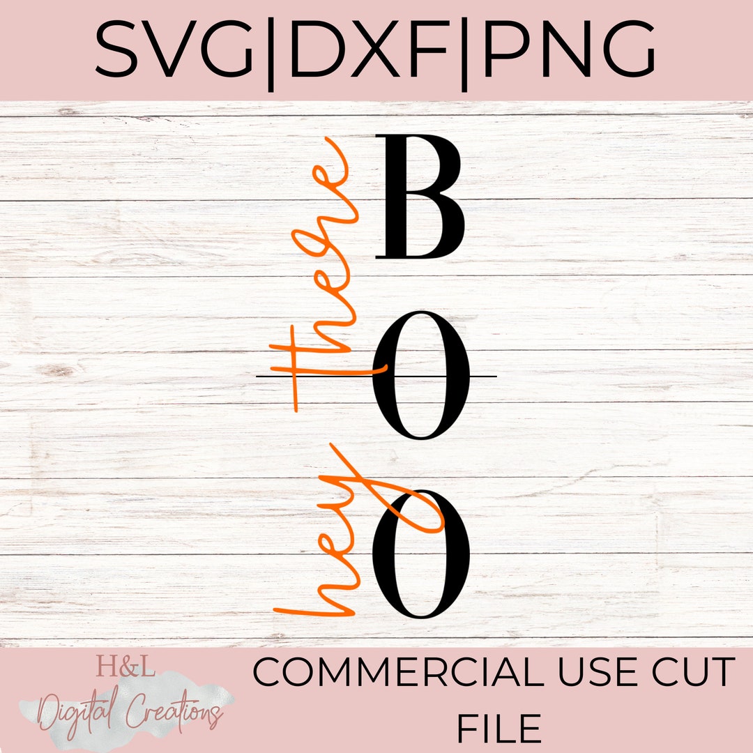 Hey There Boo Svg, Boo Svg, Halloween Sign Decor, Halloween Svg, Hey ...