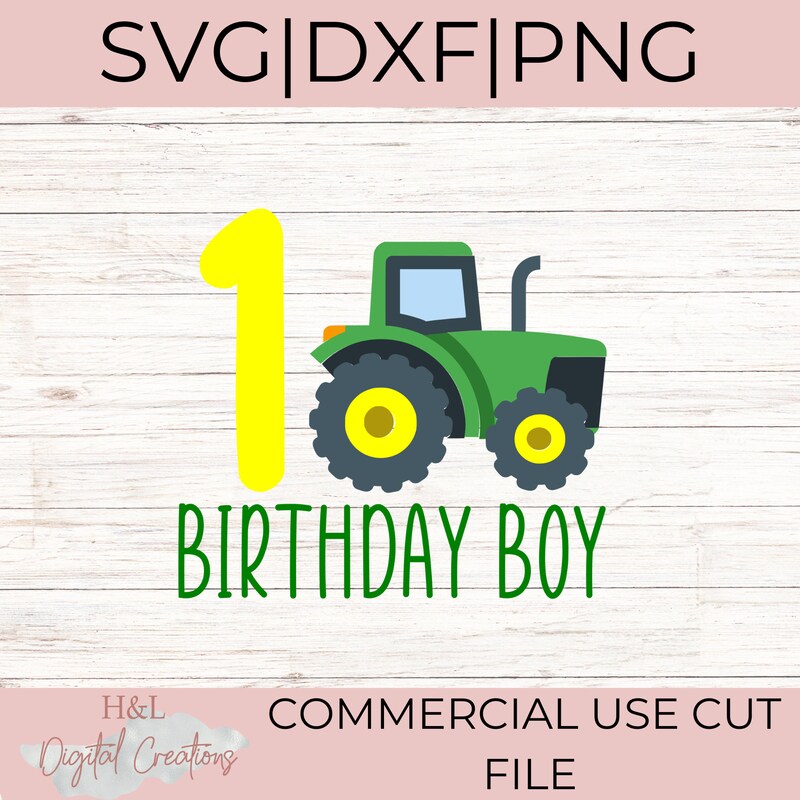 Tractor 1st Birthday - Etsy