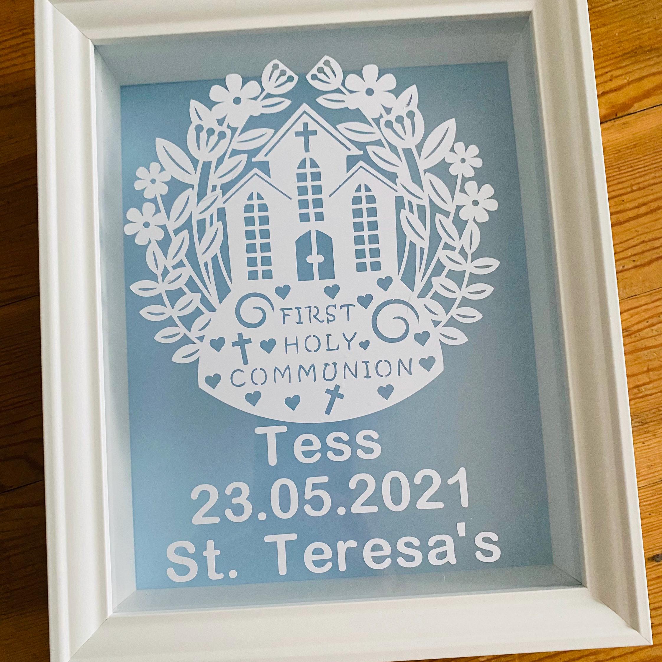 First Holy Communion Frame, First Holy Communion Gift, Communion Gift ...