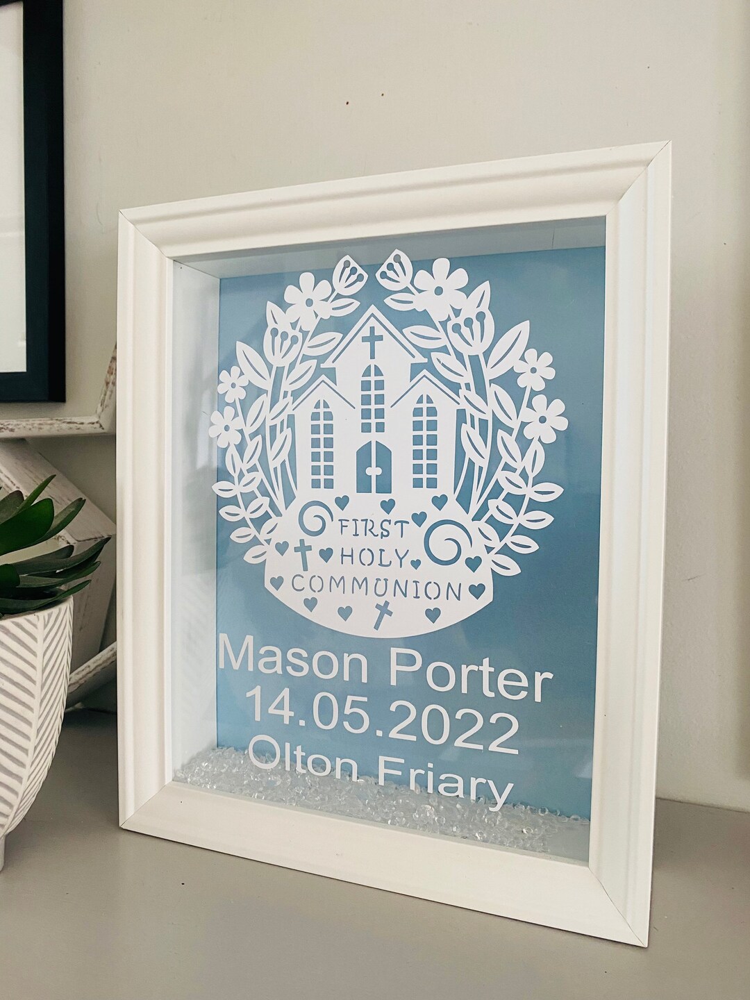 First Holy Communion Frame, First Holy Communion Gift, Communion Gift ...