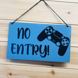Gamer Door Sign, No Entry Sign, Gaming Room Décor, Gamer Gifts for ...