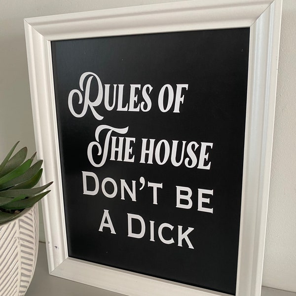 Funny Welcome Sign - Etsy UK