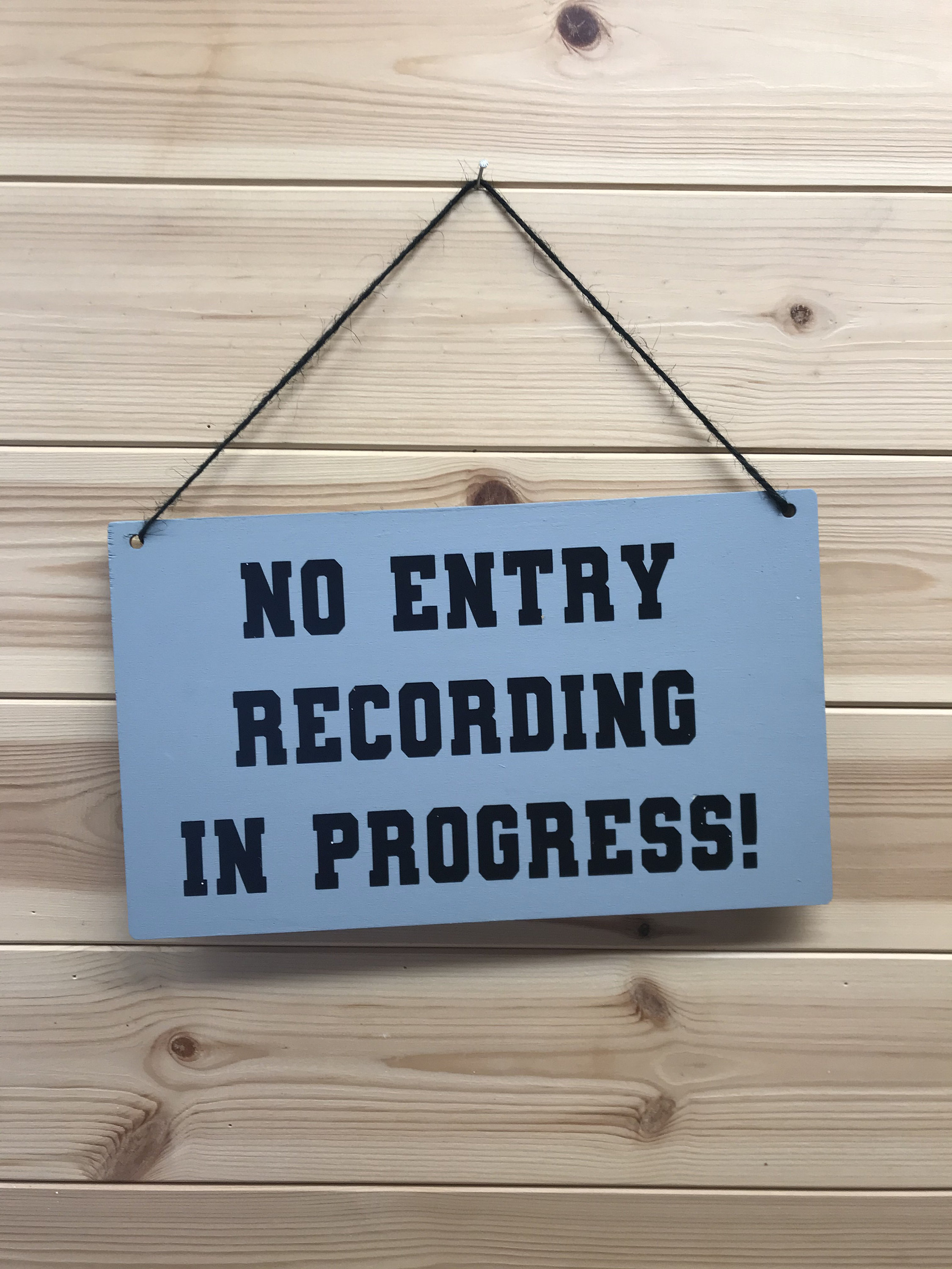 Gamer Door Sign Recording in Progress Sign Do Not Enter | Etsy