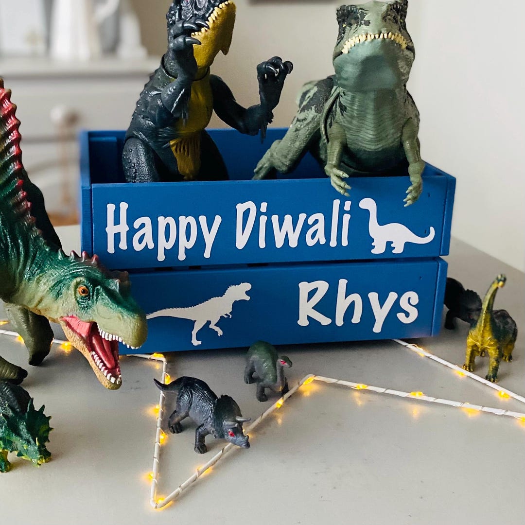 Happy Diwali Gift Box for Kids Diwali Gift for Children Dinosaur Toy ...