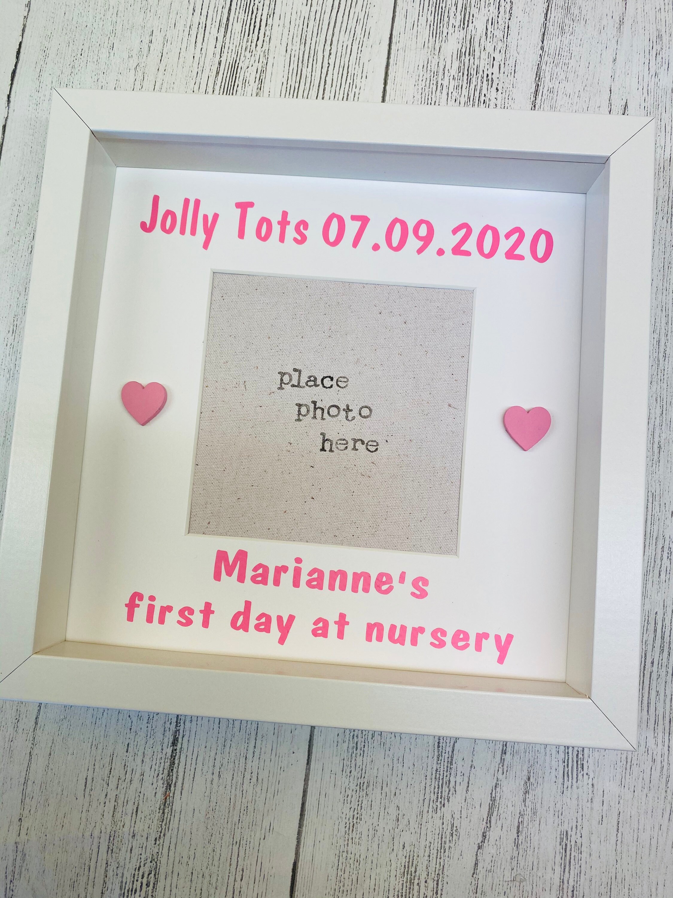 First day at school photo frame first day at nursery photo - Etsy.de