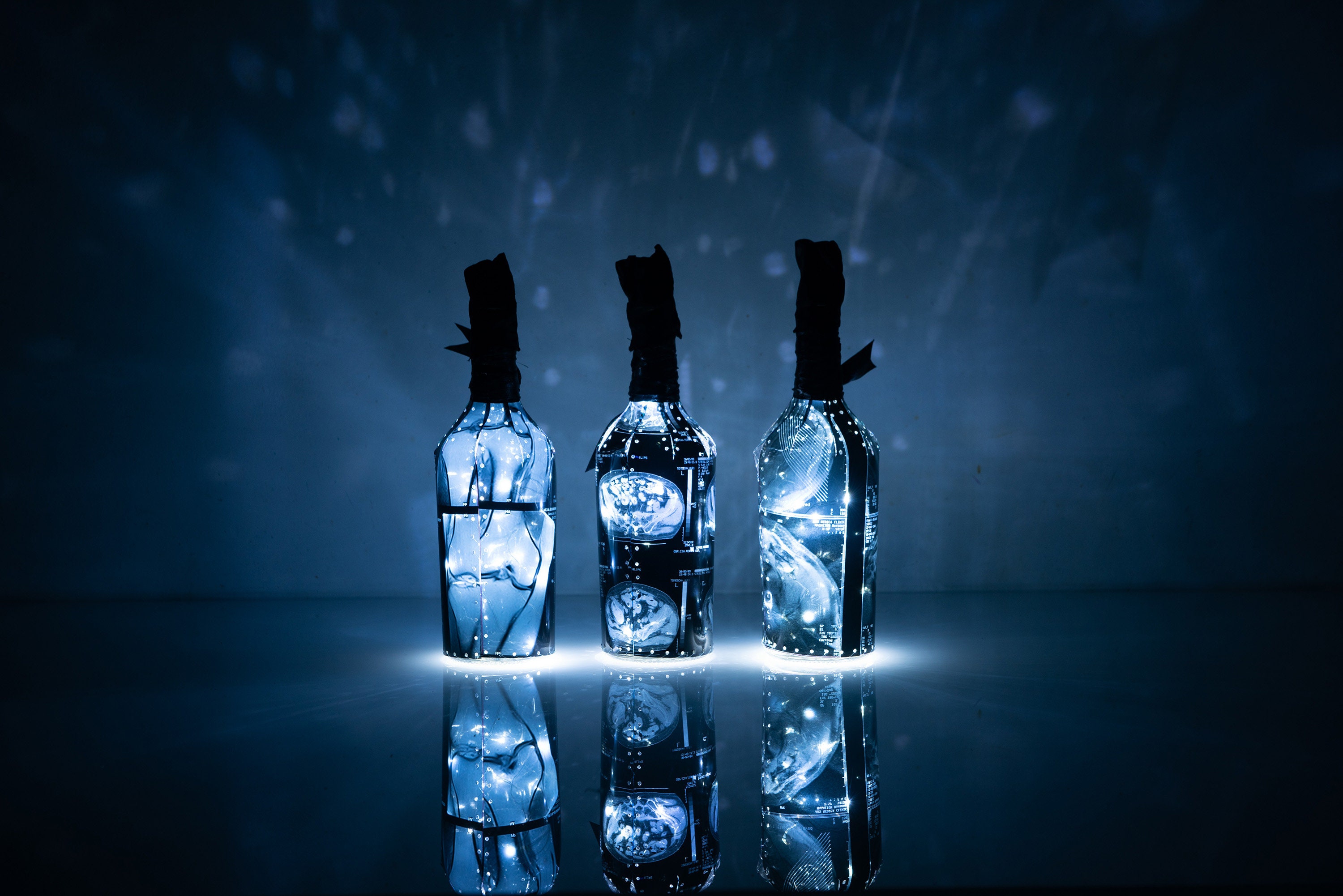 X-ray Light Bottle, Radiography, Doctor Radiographer Gift, Creepy Home ...