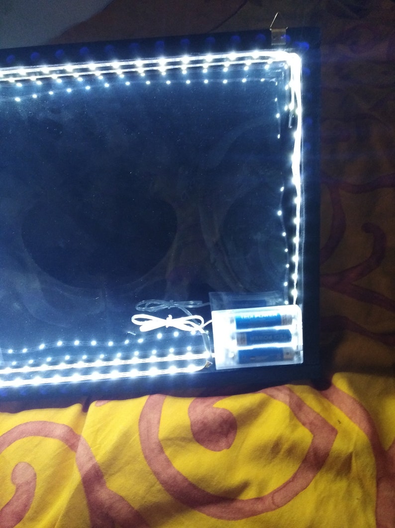 X-ray Led Lighted Picture With Pelvis Skeleton Brighted Sign - Etsy