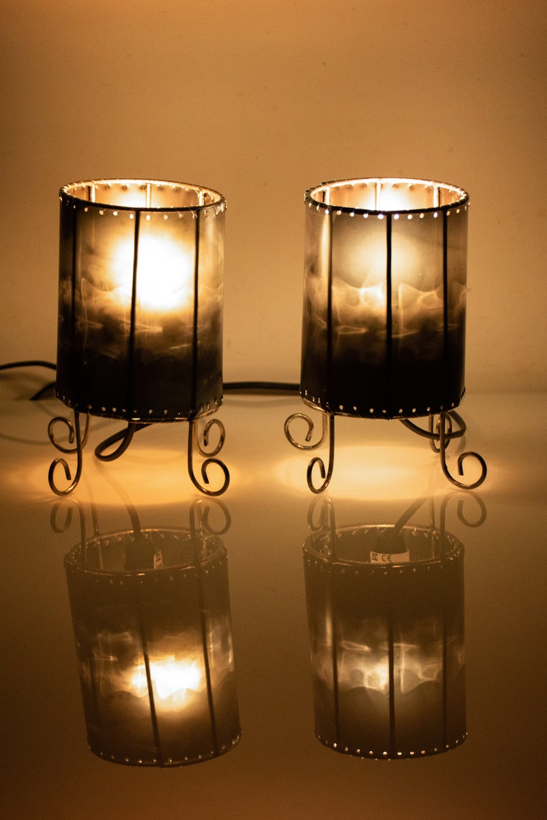 Pair of Table Lamps Spine Radiography, Gift for Doctor Radiographer ...