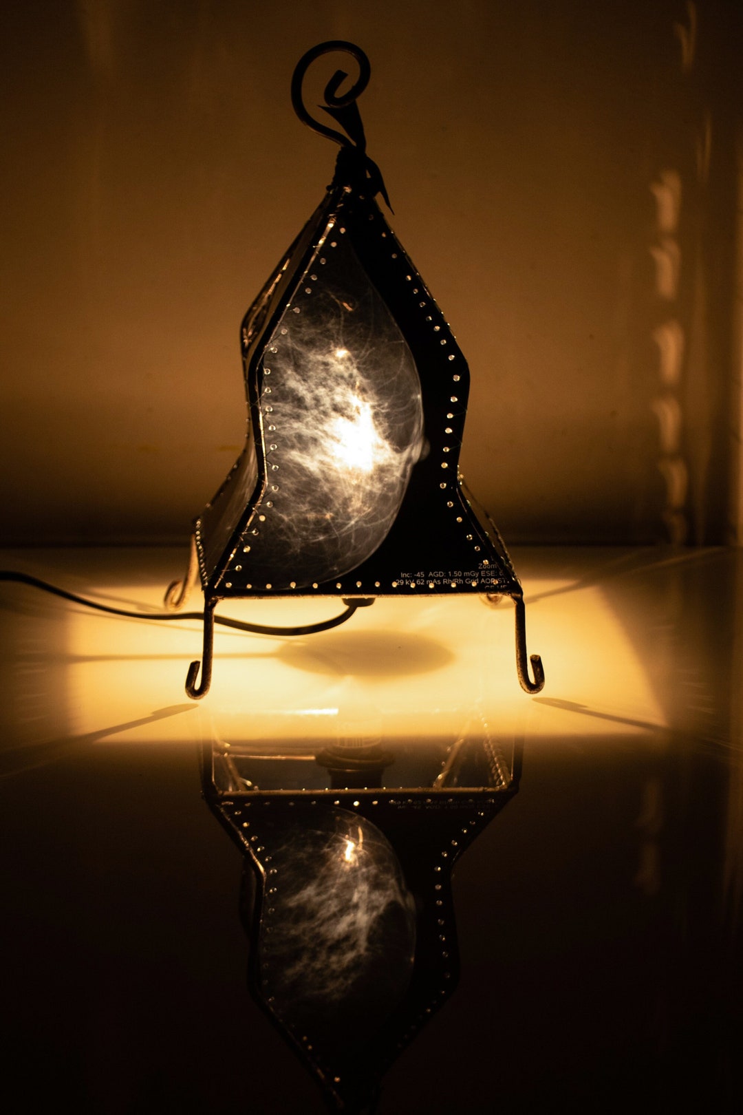 Table Lamp Breast Anatomy Mammography X-ray, Doctor Radiographer or ...