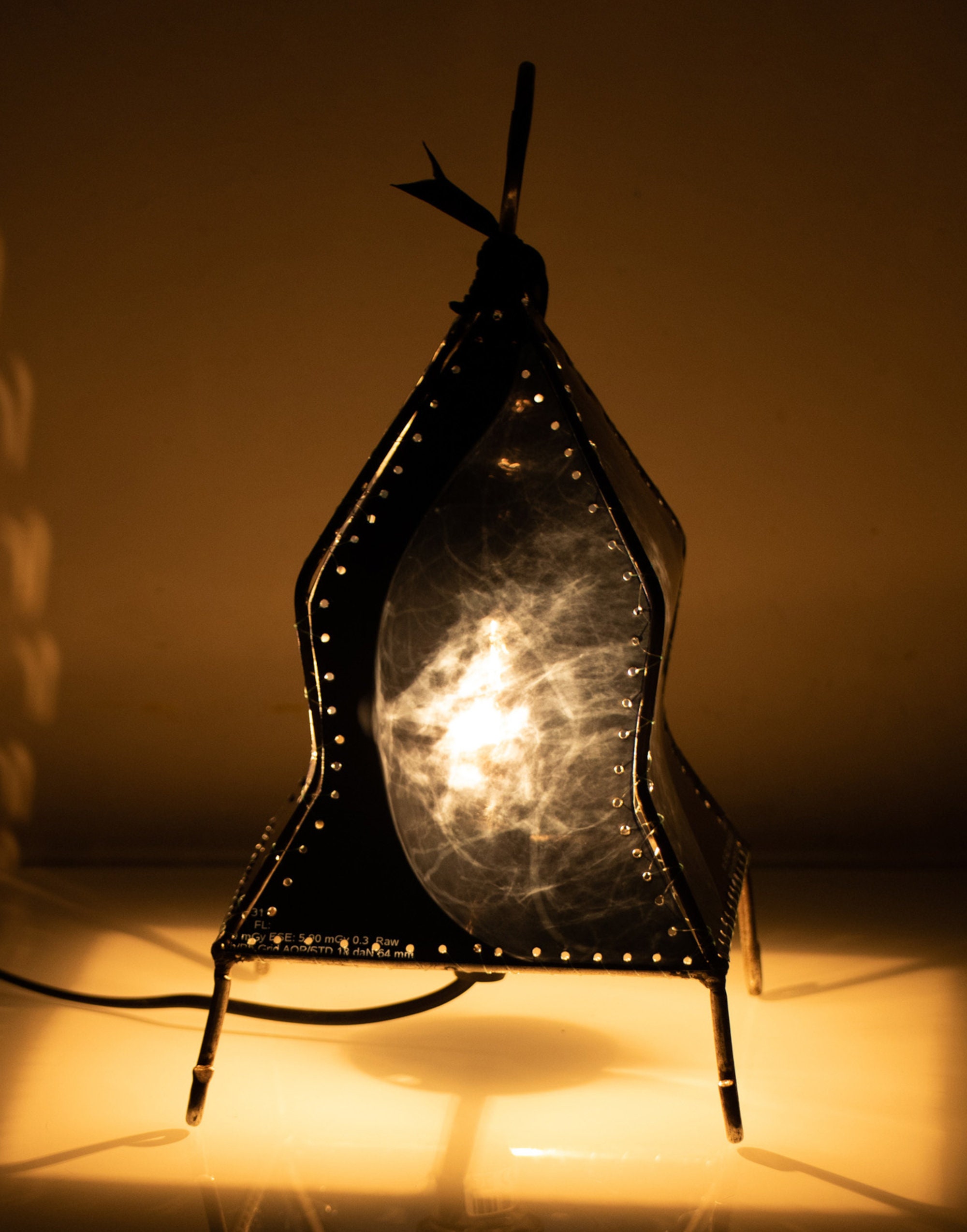 Table Lamp Breast Anatomy Mammography X-ray, Doctor Radiographer or ...