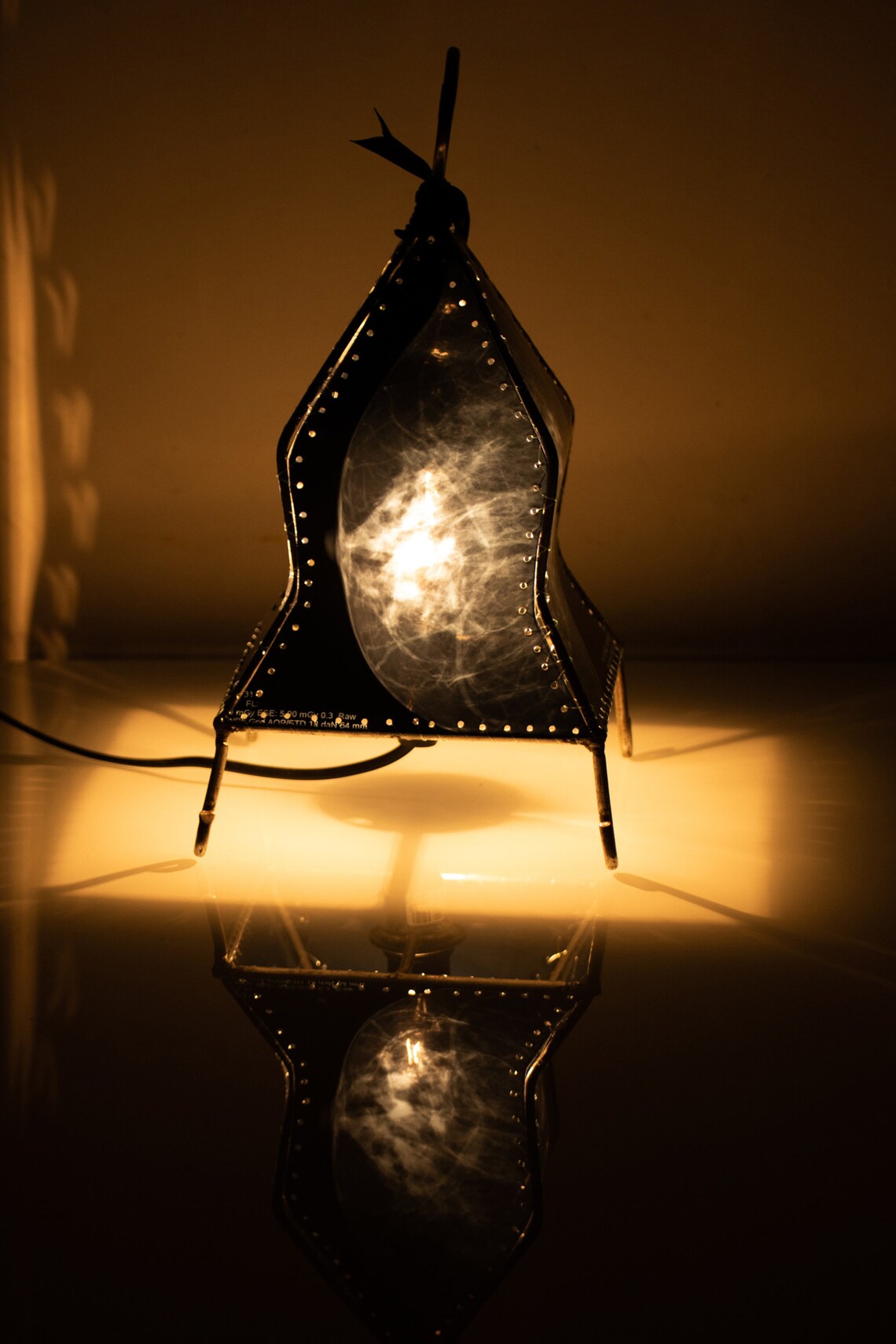 Table Lamp Breast Anatomy Mammography X-ray, Doctor Radiographer or ...