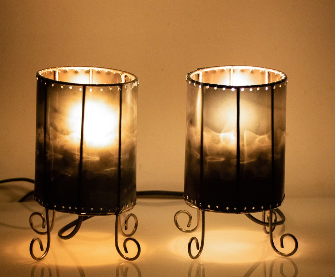 Pair of Table Lamps Spine Radiography, Gift for Doctor Radiographer ...