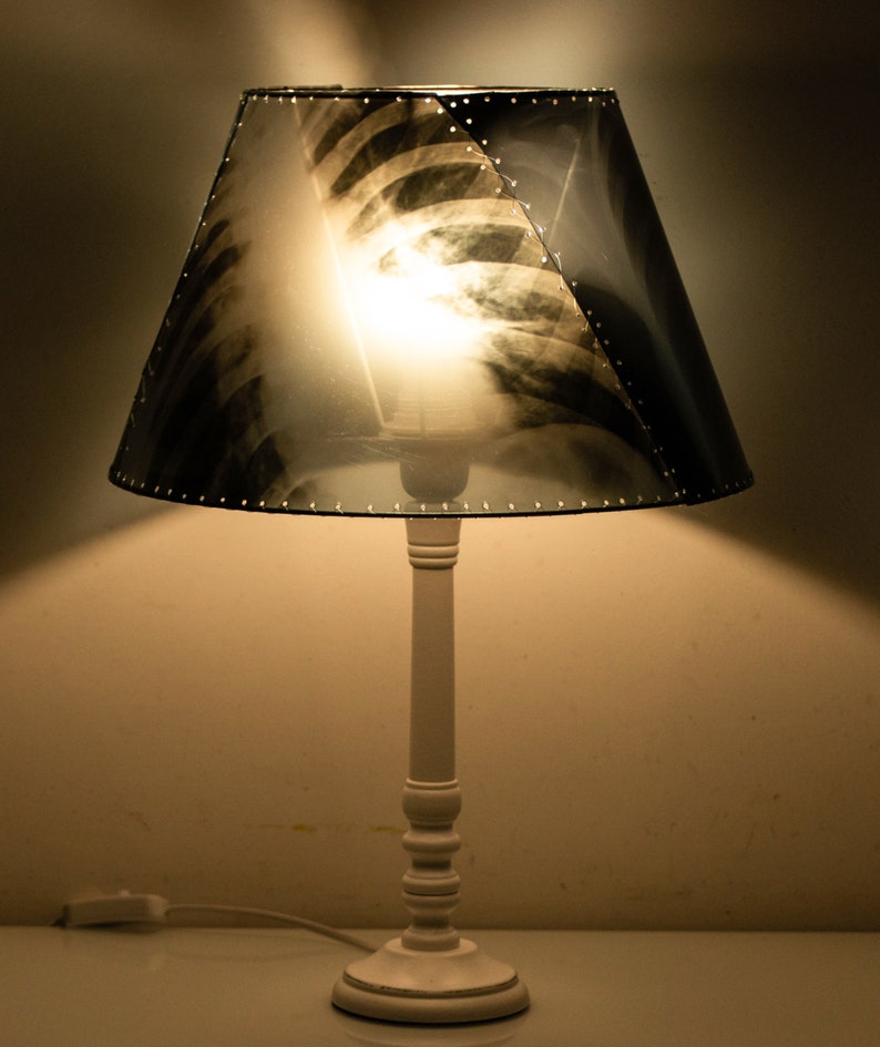 Table Lamp X-ray Ribs, Radiography, Doctor Radiographer Gift, Home ...