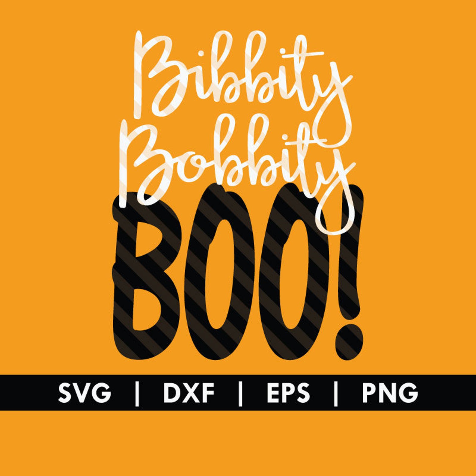 Bibbity Bobbity Boo Halloween SVG DXF Silhouette Cameo Cricut - Etsy