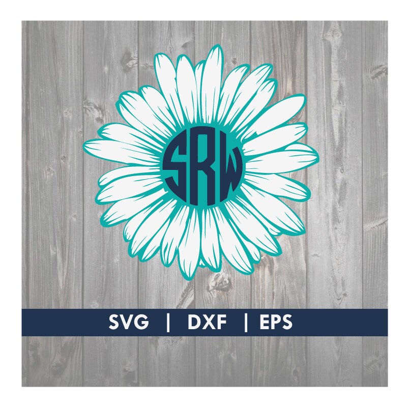 Gerber Daisy SVG DXF Silhouette Cameo Cricut Cut File - Etsy
