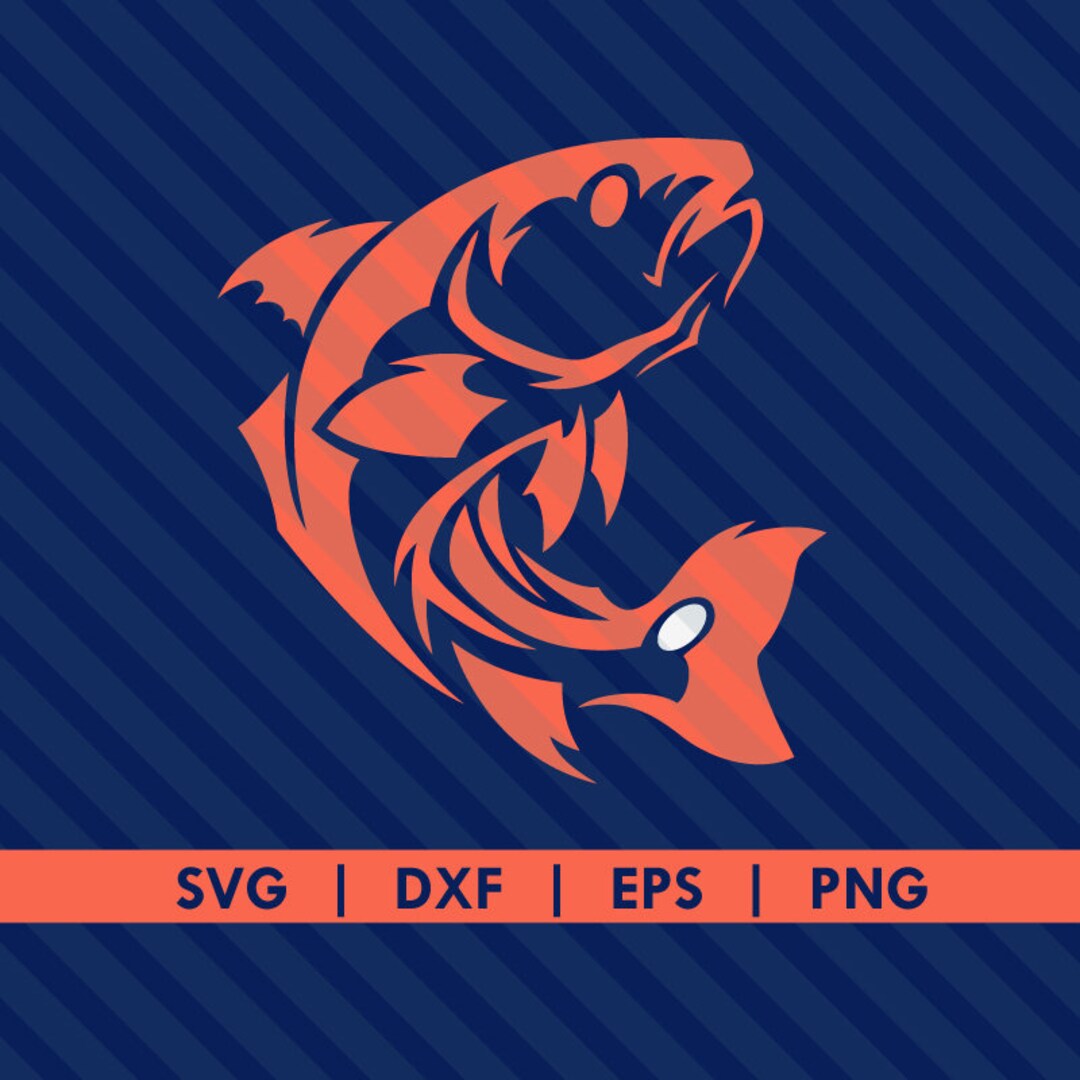 Redfish Red Drum Saltwater Fishing Angler SVG DXF Silhouette Cameo ...