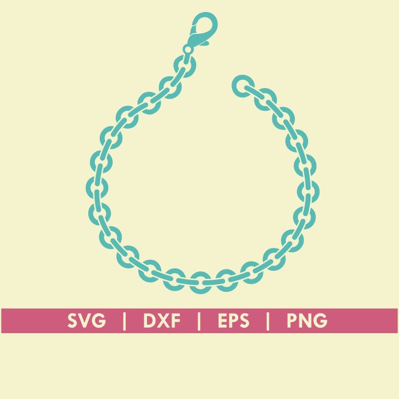 Charm Bracelet Jewelry SVG DXF Silhouette Cameo Cricut Cut - Etsy