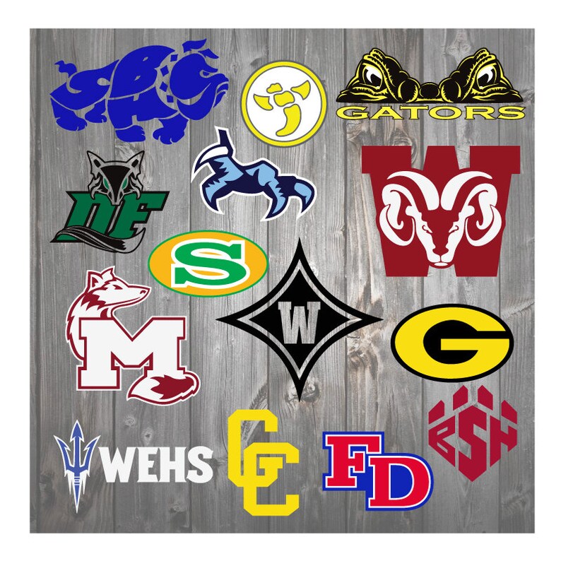 South Carolina High School SVG Digital Vector Logos - Etsy