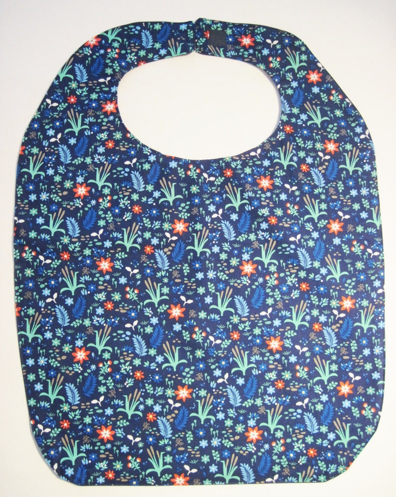 Adult Bib Clothes Protector Nursing Home Bib Dignified | Etsy
