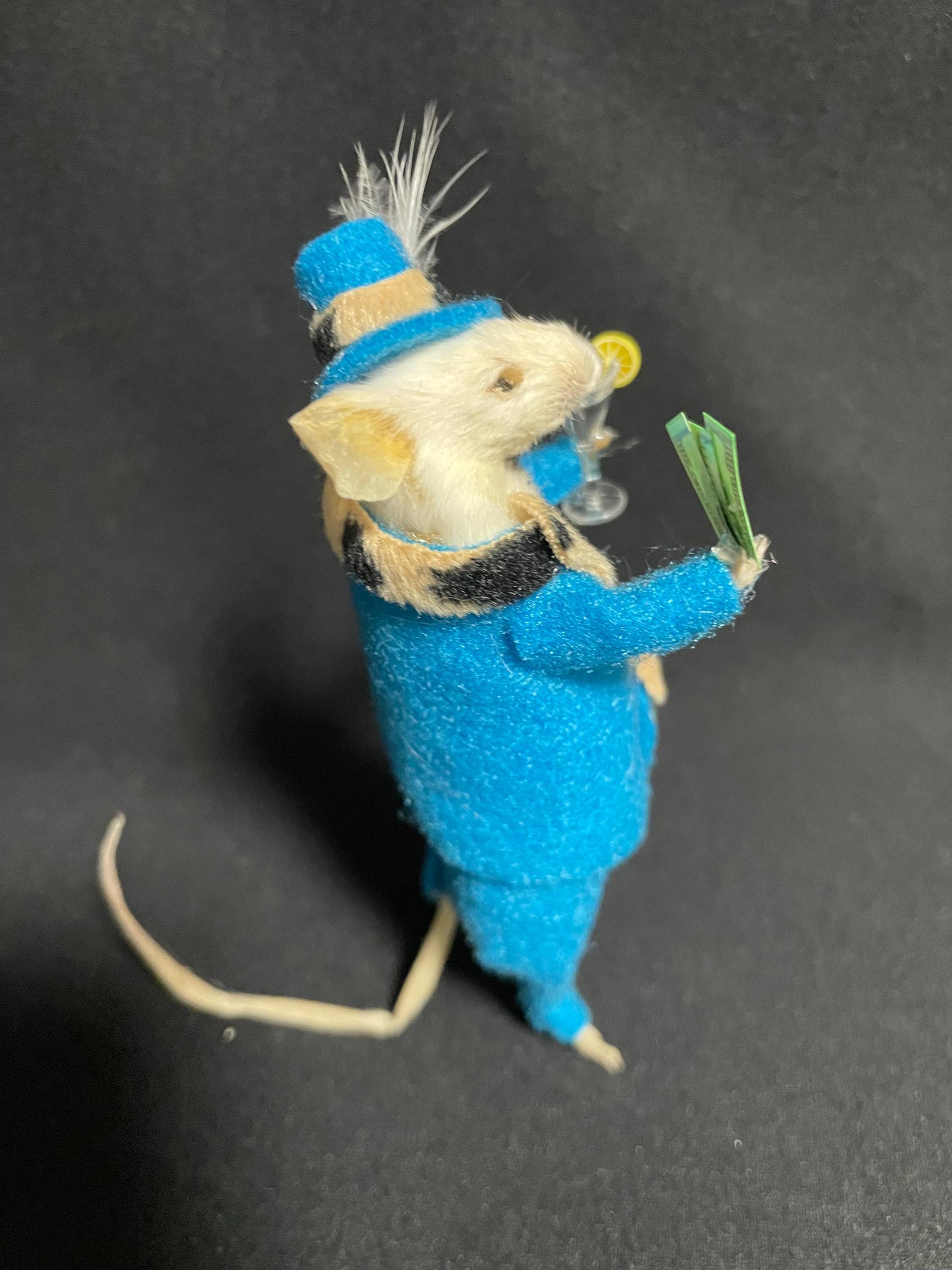 Taxidermied Pimp Mouse - Etsy