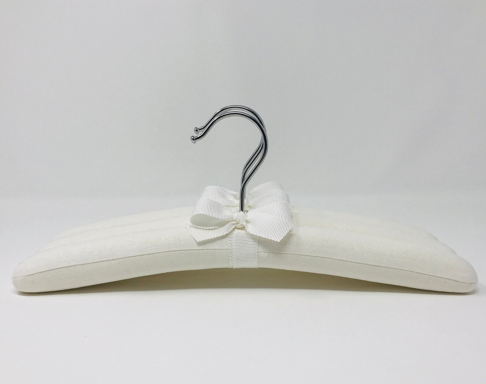 Baby Hangers Ivory Linen Padded Hangers Ivory Hangers Baby - Etsy