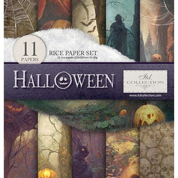 Halloween Rice Paper - Etsy