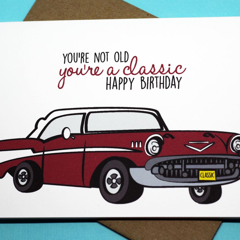 Car Greeting Cards - Etsy