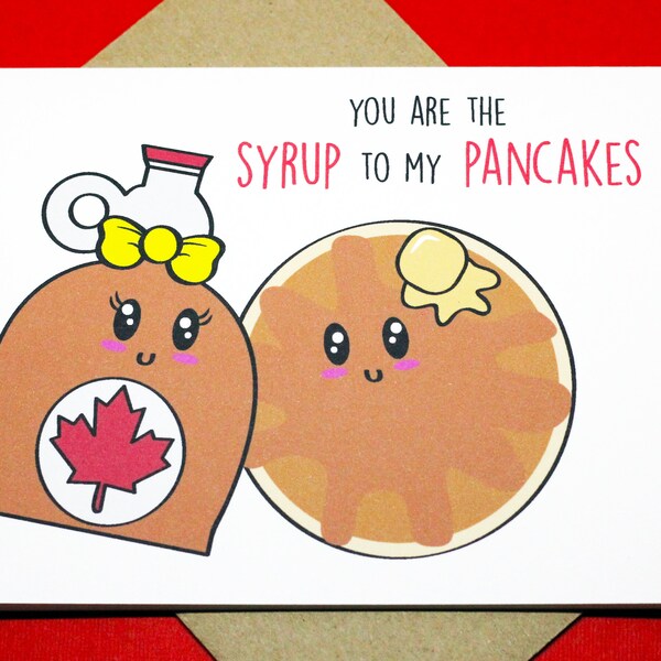Pancakes Card - Etsy