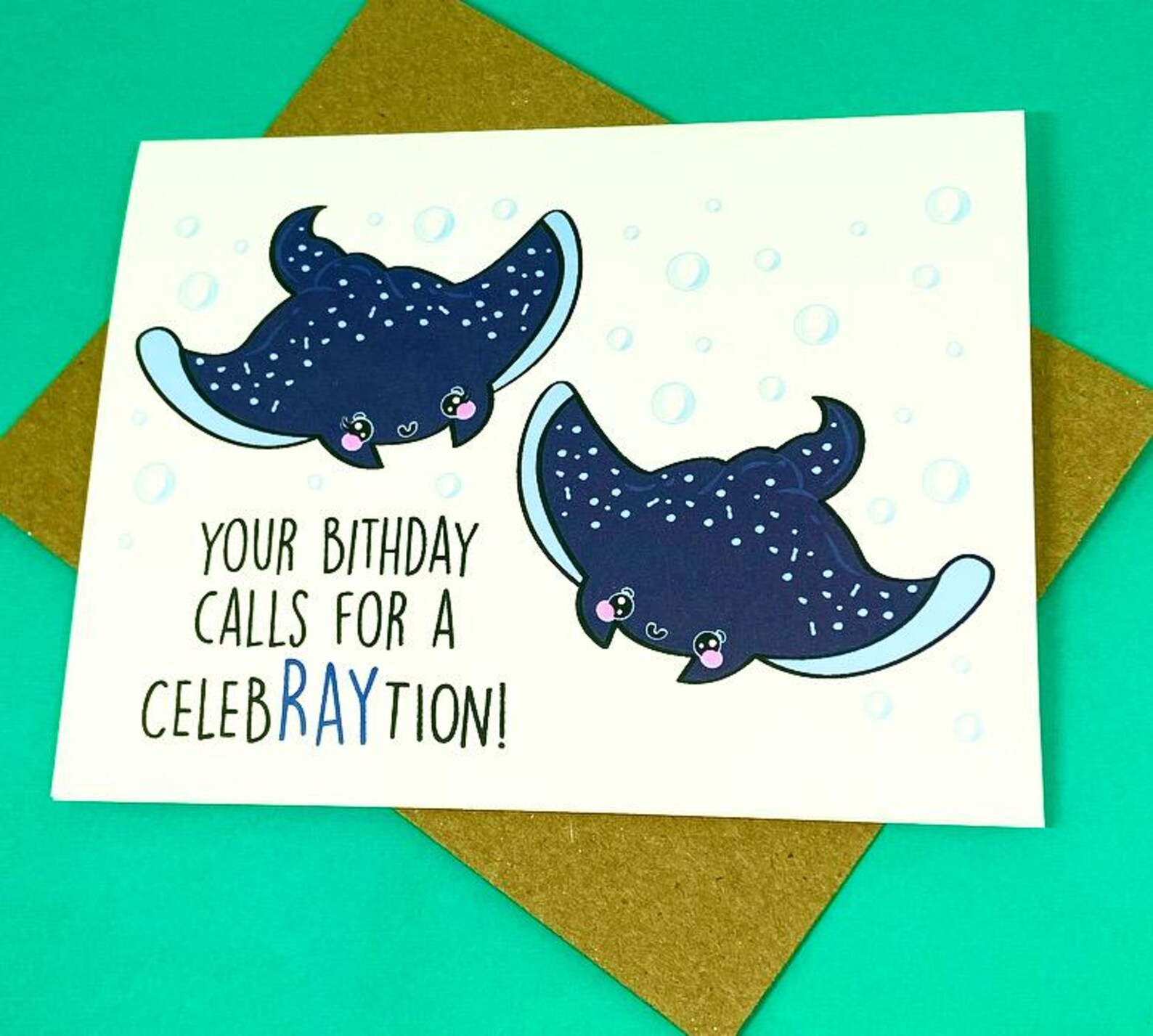 Your Birthday Calls for a Celeb-ray-tion Punny Sting Ray Manta Ray ...