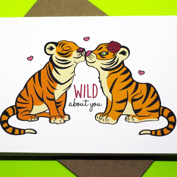 Tiger Valentine - Etsy