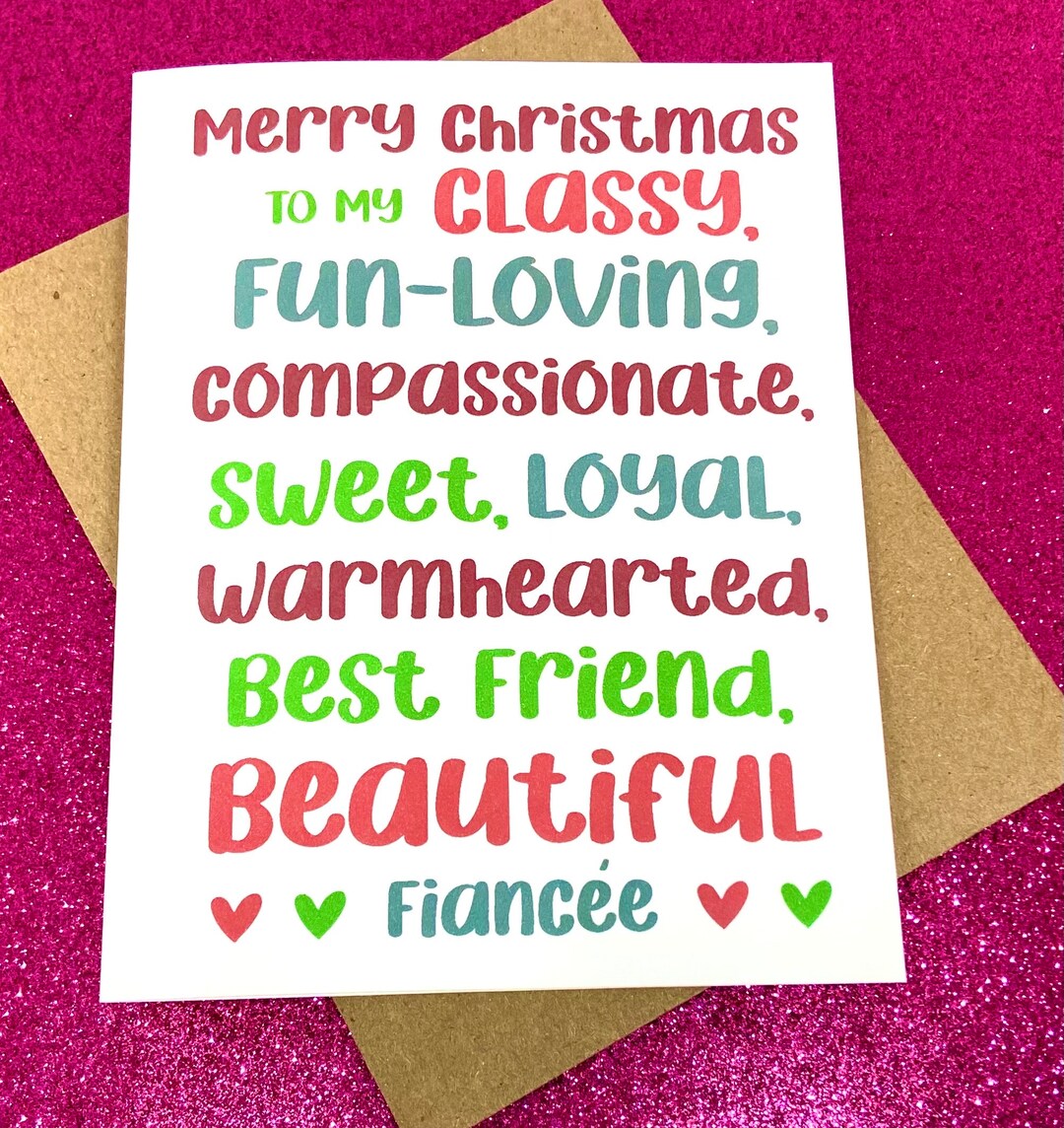 Merry Christmas to My Classy Fun Loving Compassionate Sweet Loyal Warm ...