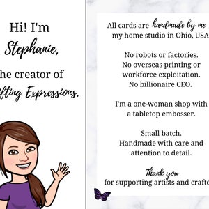 Realtor Cards Set of 10 / Real Estate Marketing / Embossed House Note ...