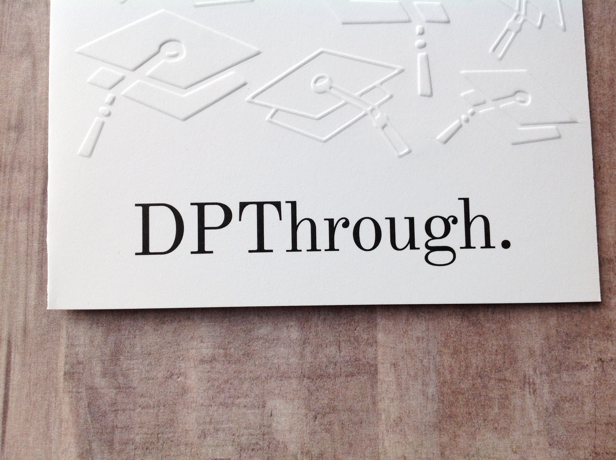 Doctor Of Physical Therapy Graduation Card Funny Dpt Etsy